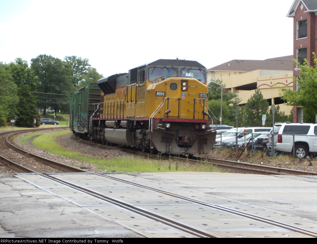 UP 8056 is the DPU on the QNPINP eastbound